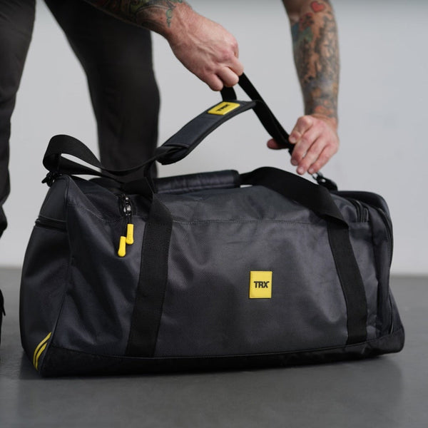 TRX Performance Duffle | Black Duffle Bag | Durable & Spacious Gym Bag ...