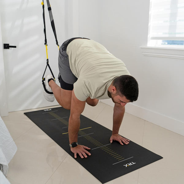 TRX Suspension Training Mat | Non-Slip, Portable, Durable Exercise and ...